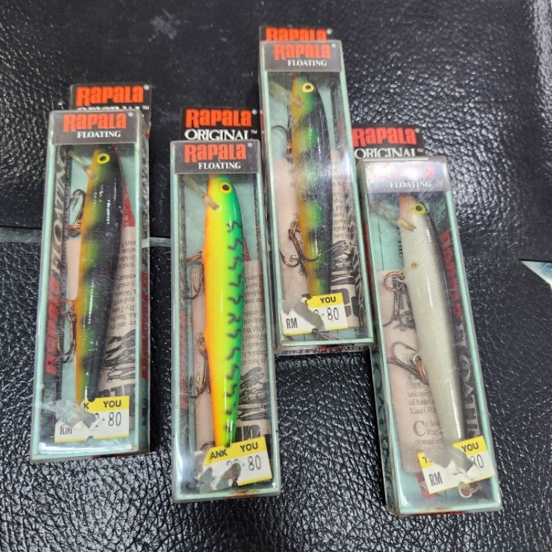 RAPALA 11CM FLOATING .( MADE IN FINLAND. STOCK LAMA KEDAI ) | Shopee ...