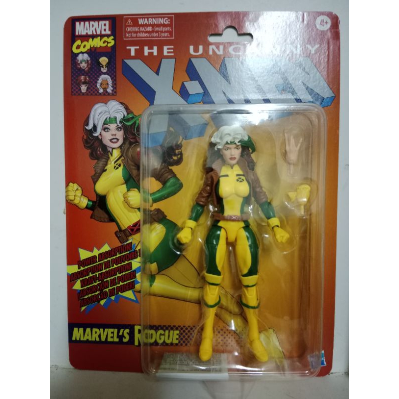 Hasbro Marvel Legends Retro The Uncanny X-Men Rogue Action Figure ...