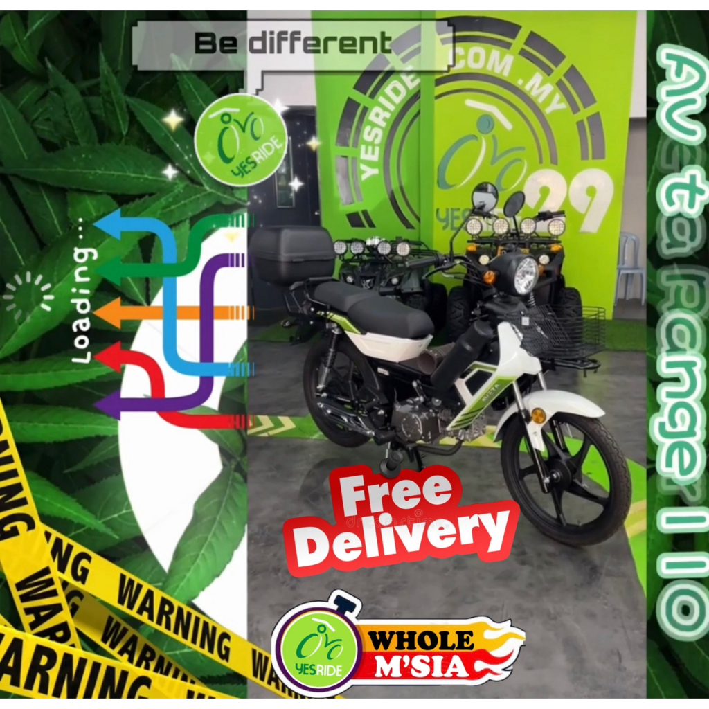 Aveta Ranger 110 Full Accessories Package interchange | Shopee Malaysia