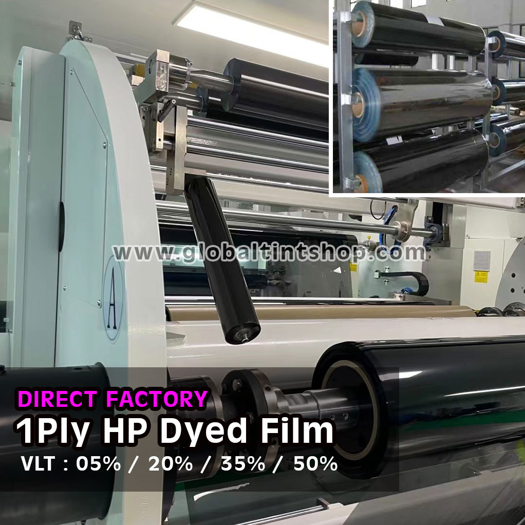 FREE TOOLS Black Tinted 1PLY Tahan Panas UV 99% Block Untuk Kereta/Rumah/Pejabat Window Tinted ...