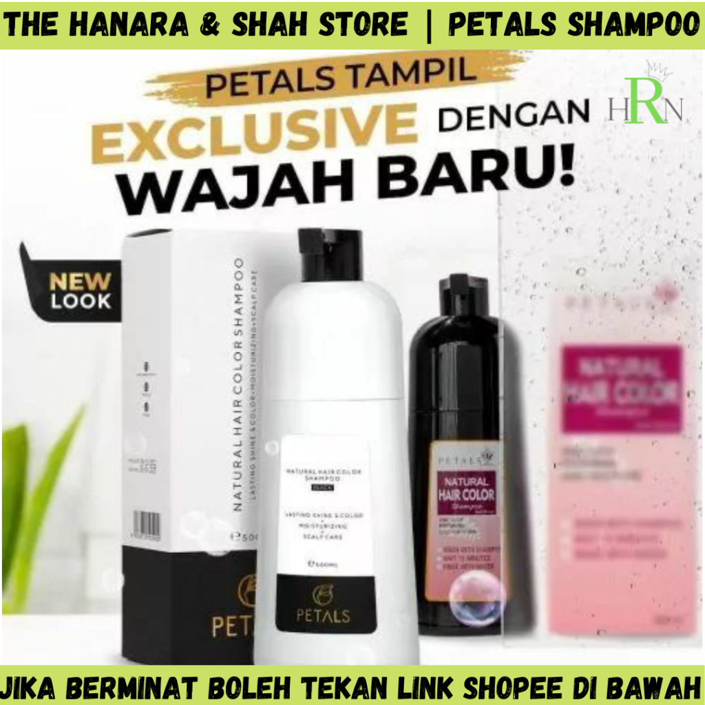 ALL (CLAIM DISKAUN HEBAT) PETALS MENOWONE HAIR COLOUR SHAMPOO BERWAJAH ...