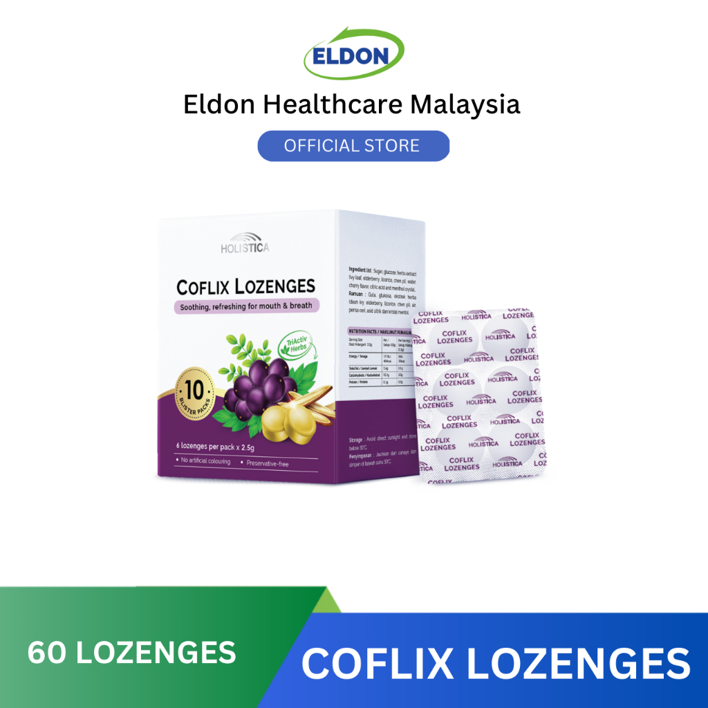Coflix Candy Lozenges Legakan Batuk Secara Semula Jadi | Natural Cough ...