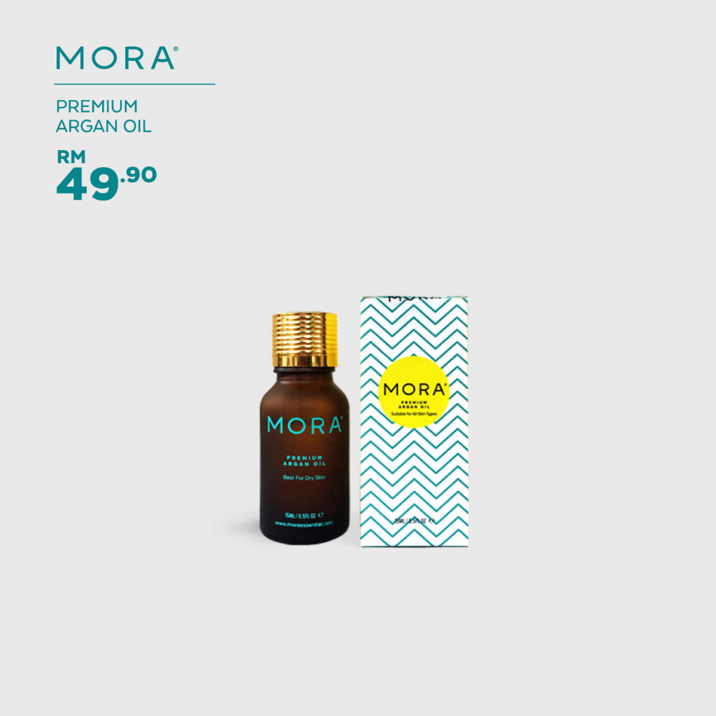 MORA ESSENTIAL Premium Argan Oil (Signature Product) | Shopee Malaysia