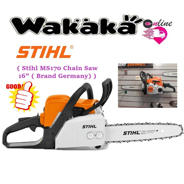 Stihl MS170 Chain Saw 16" ( Brand Germany) | Shopee Malaysia