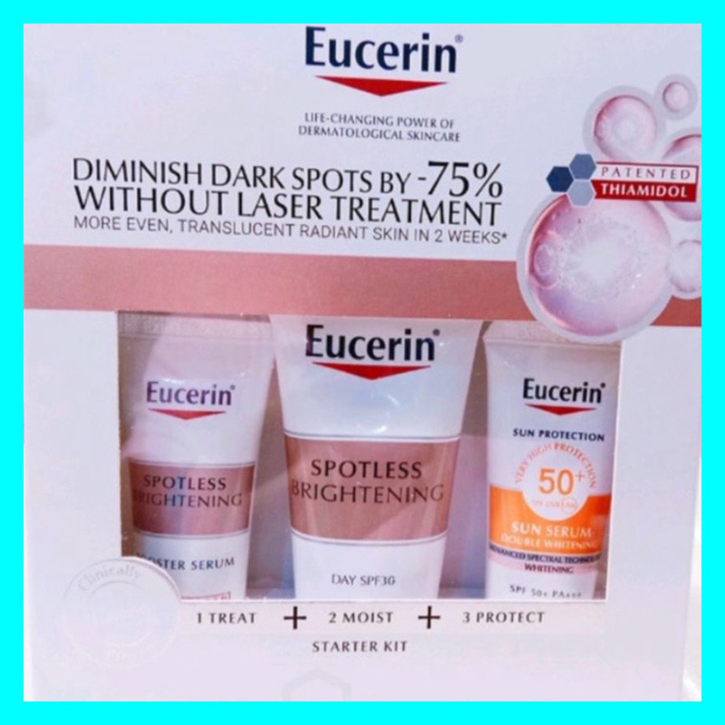 EUCERIN SPOTLESS BRIGHTENING STARTER KIT | Shopee Malaysia