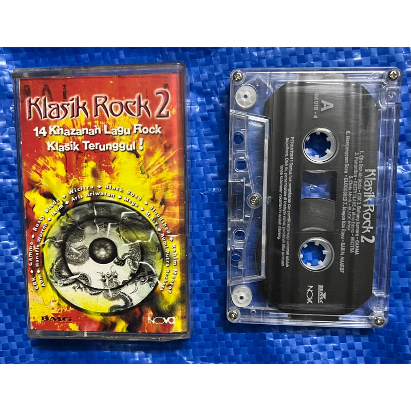 kaset Klasik Rock 2 - Gamma Rusty Blade Blooshed rahim maarof iklim ...