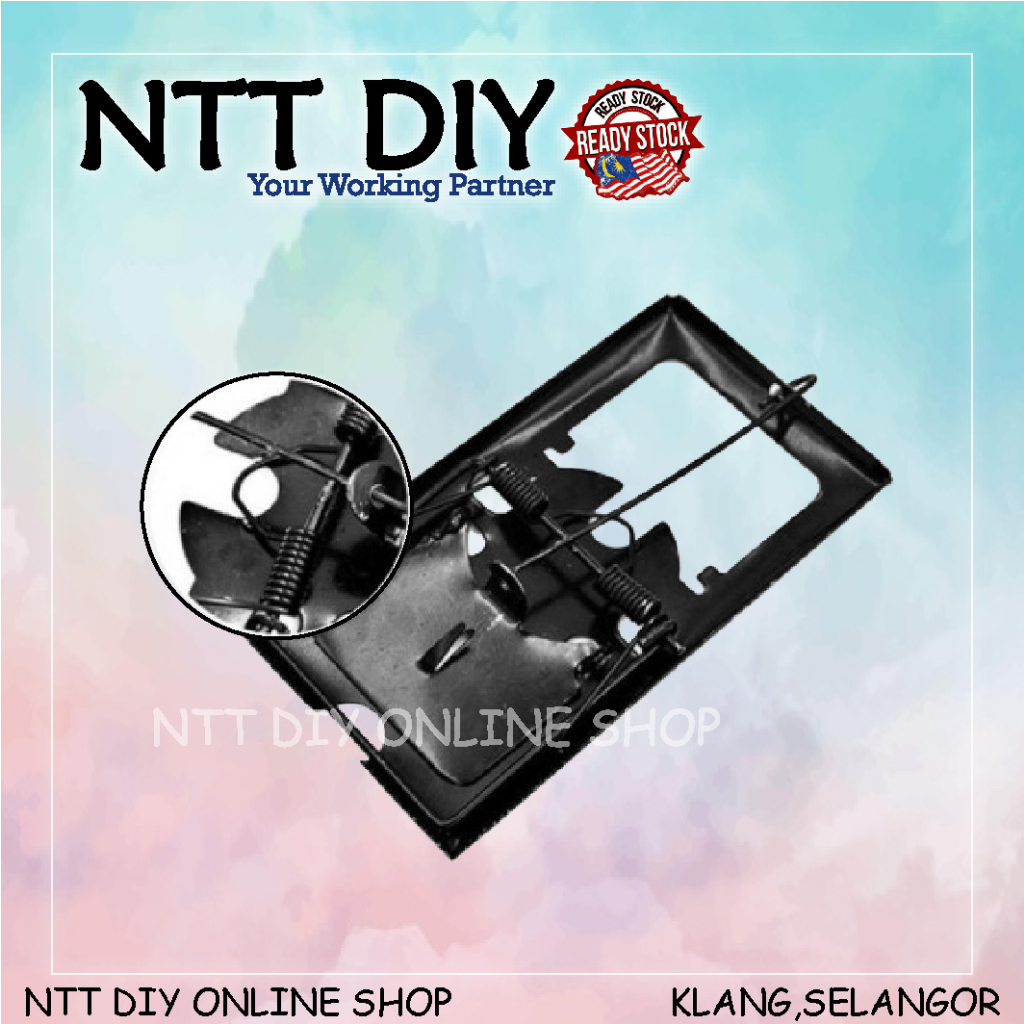 NTT DIY Mouse Rat Traps / Mice Mouse Spring Catcher [ Ready Stock ...
