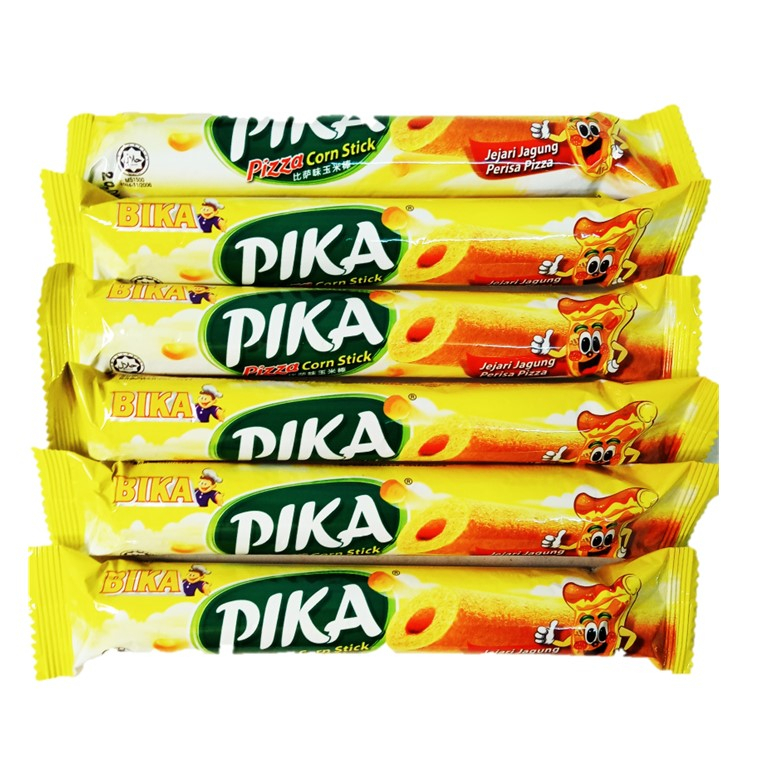 Bika bagi bagi Corn Stick 10g x 6pcs Choco/chicken/jejari jagung pizza ...