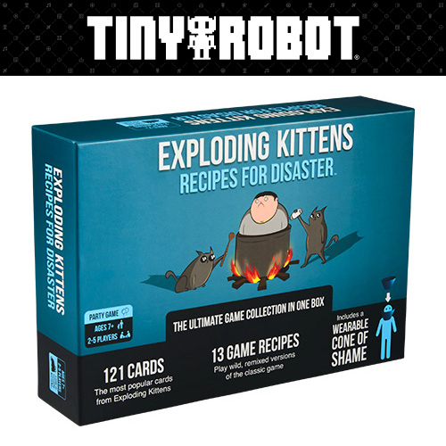 Exploding Kittens: Recipes for Disaster (Board Game) | Shopee Malaysia