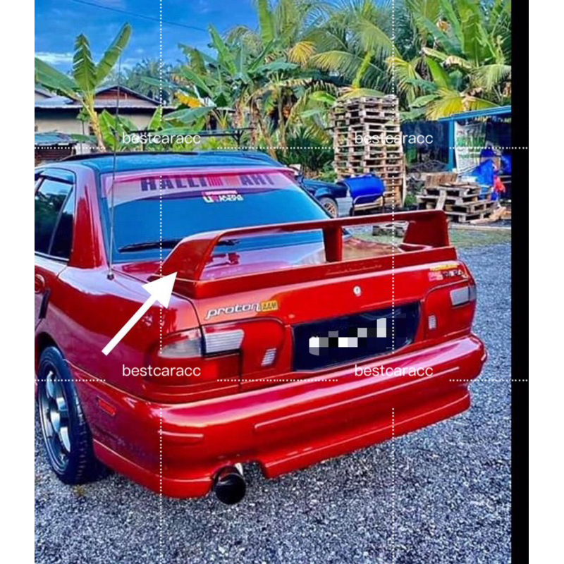 Proton Wira Sedan E2 SPOILER Fiber | Shopee Malaysia