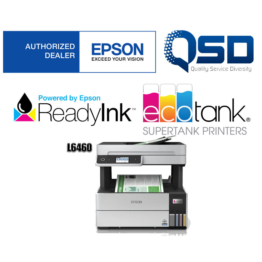Epson EcoTank L6460 All-in-One Ink Tank Printer | Shopee Malaysia