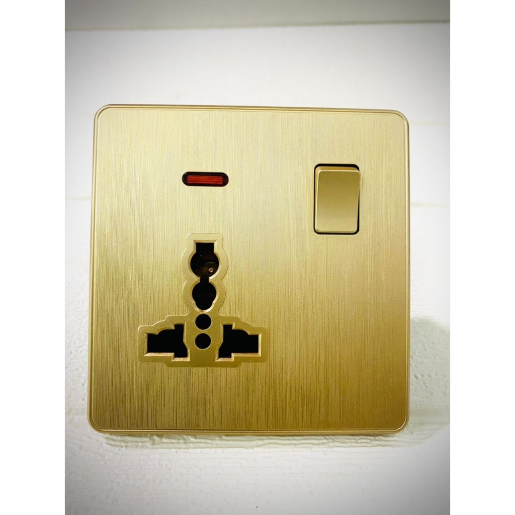 Plug socket universal 3pin 5pin 8pin single / double switch socket 13a ... Plug socket universal 3pin 5pin 8pin single / double switch socket 13a ...