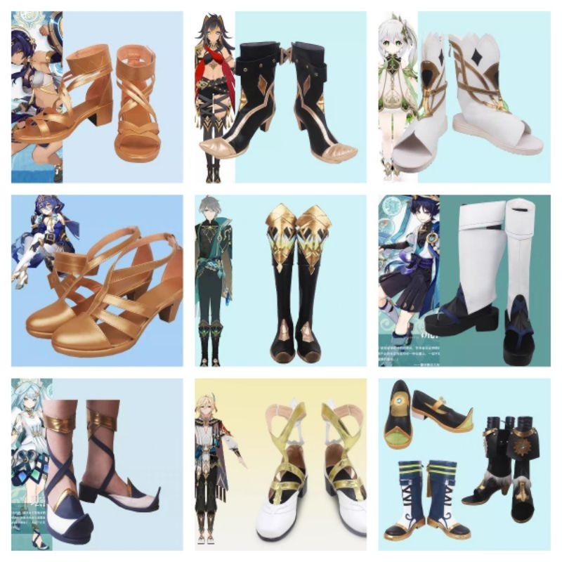Genshin impact cosplay shoe nahida alhaitham shoe wanderer faruzan ...