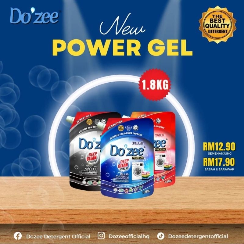DOZEE POWER GEL PACK 1.8KG | Shopee Malaysia