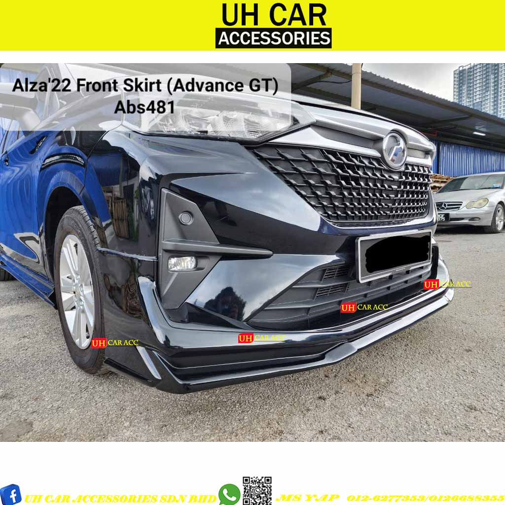 PERODUA ALZA 2022 2023 ADVANCE GT BODYKIT SPOILER WITH PAINT | Shopee ...
