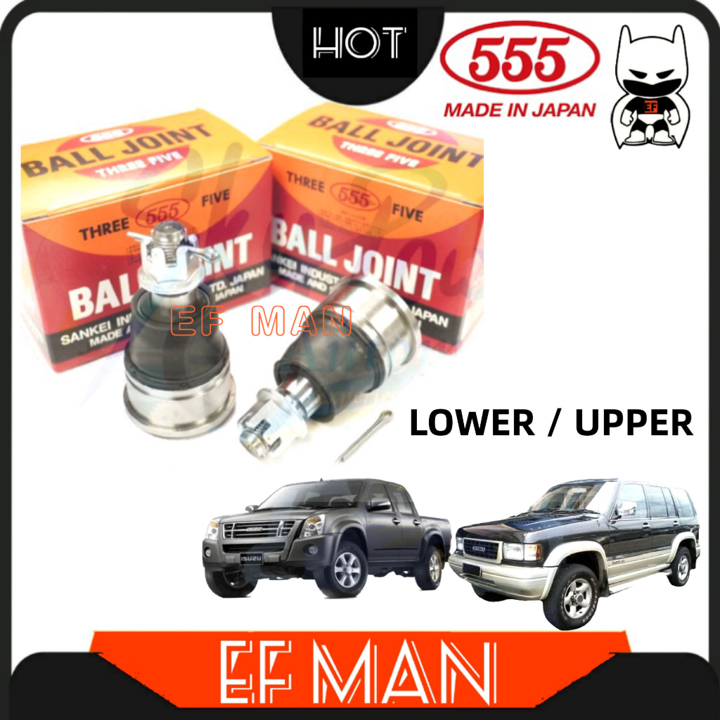 JAPAN 555 BALL JOINT ISUZU D-MAX 4X4 4X2 RT50 TROOPER UBS56 TFS86 UPPER ...