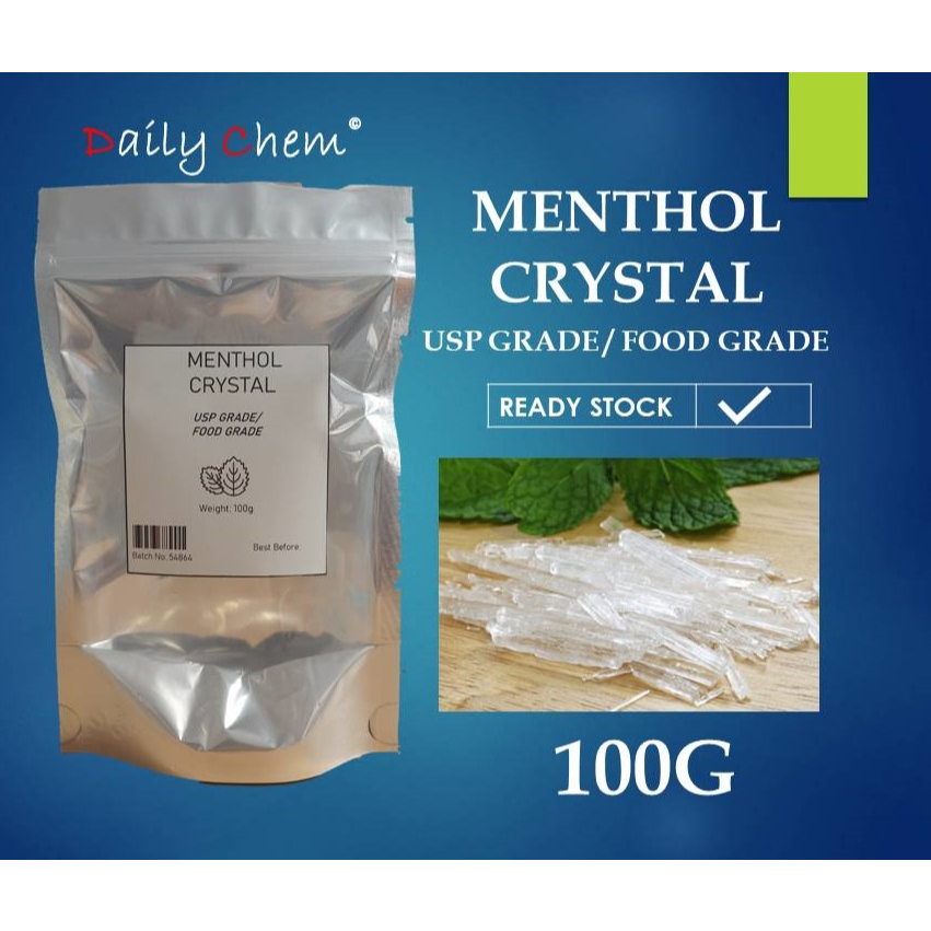 MENTHOL CRYSTAL USP/ FOOD GRADE | Shopee Malaysia