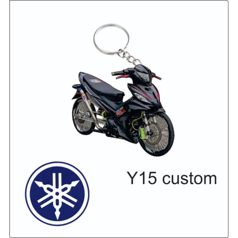 Yamaha Y15zr modified front keychain 2d y15 custom | Shopee Malaysia