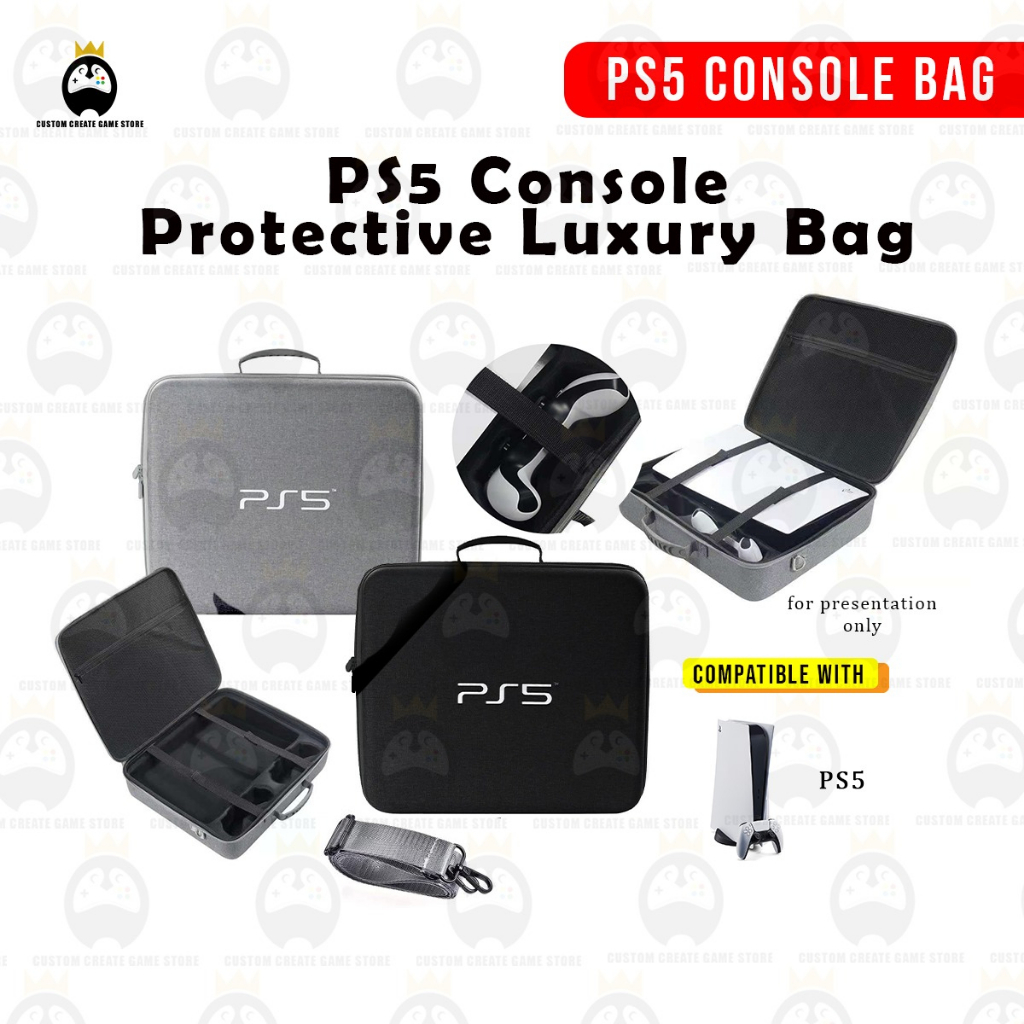 PS5 Storage Bag Hard Shell Protection Bag Single Layer | PS5 Large ...