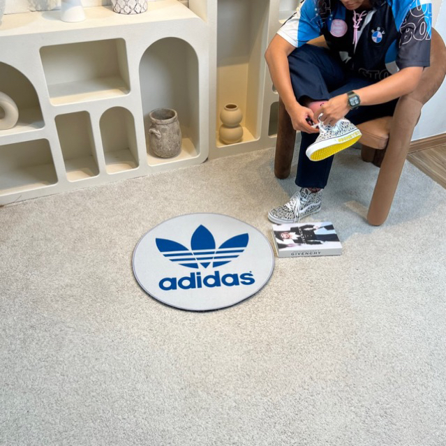 ALAS© Adidas Original Logo Bunga floor mats rugs living room deco rumah ...