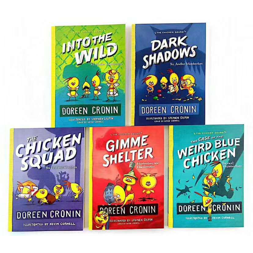 The Chicken Squad Misadventures (5 books) | Shopee Malaysia