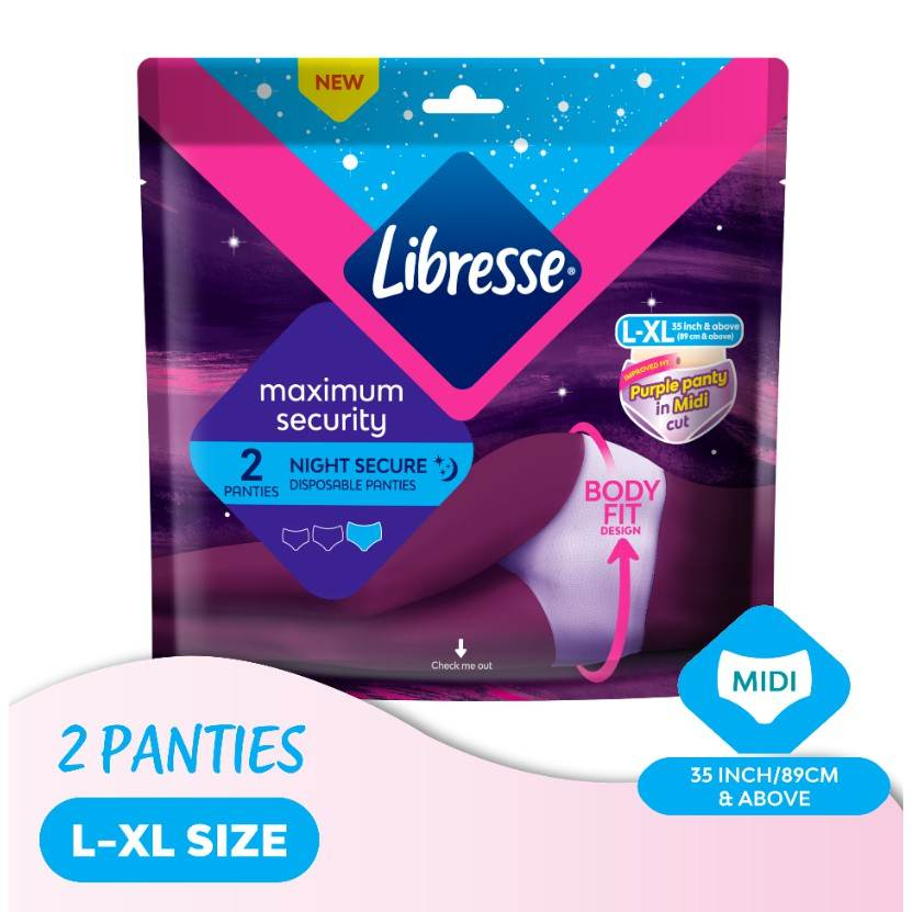 Libresse Maximum Security Panties (2s) | Shopee Malaysia