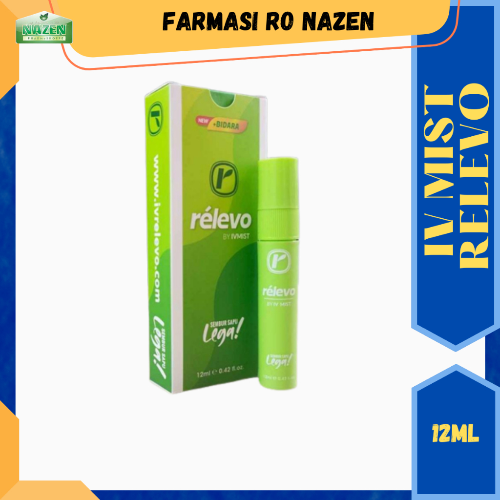 IV MIST RELEVO + BIDARA 12ML {Merawat resdung, selsema, batuk, sakit ...
