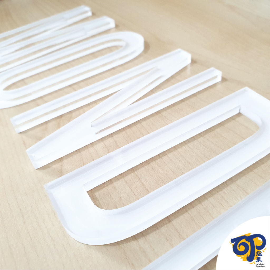 Custom Acrylic Signage | 3D Logo Signage | UV Printing Die Cut ...