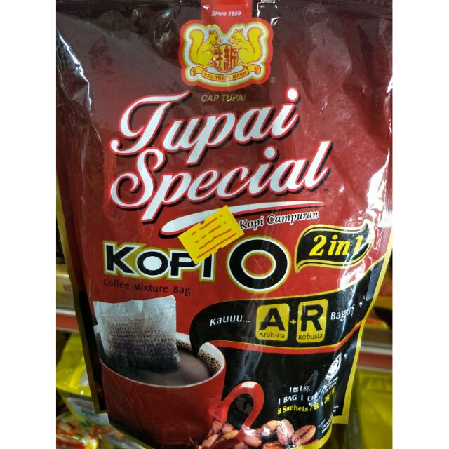 Sin Sing cap tupai special kopi o uncang 2in1 | Shopee Malaysia