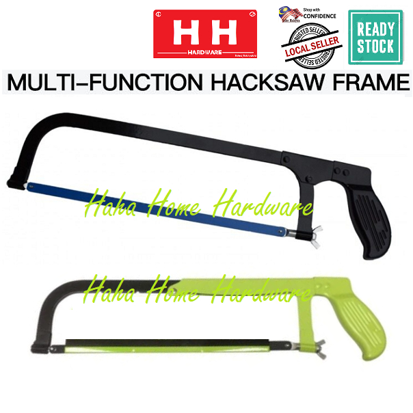 Gergaji Besi Kayu Gaji 12" Hacksaw Frame Hand Saw Pruning Saw with blade ; 锯子 ; 锯架 ~Haha Home ...