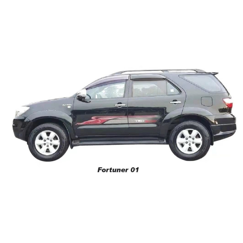 Toyota Fortuner Sticker Car Body Side Lining (12 Designs) - (1 Set ...