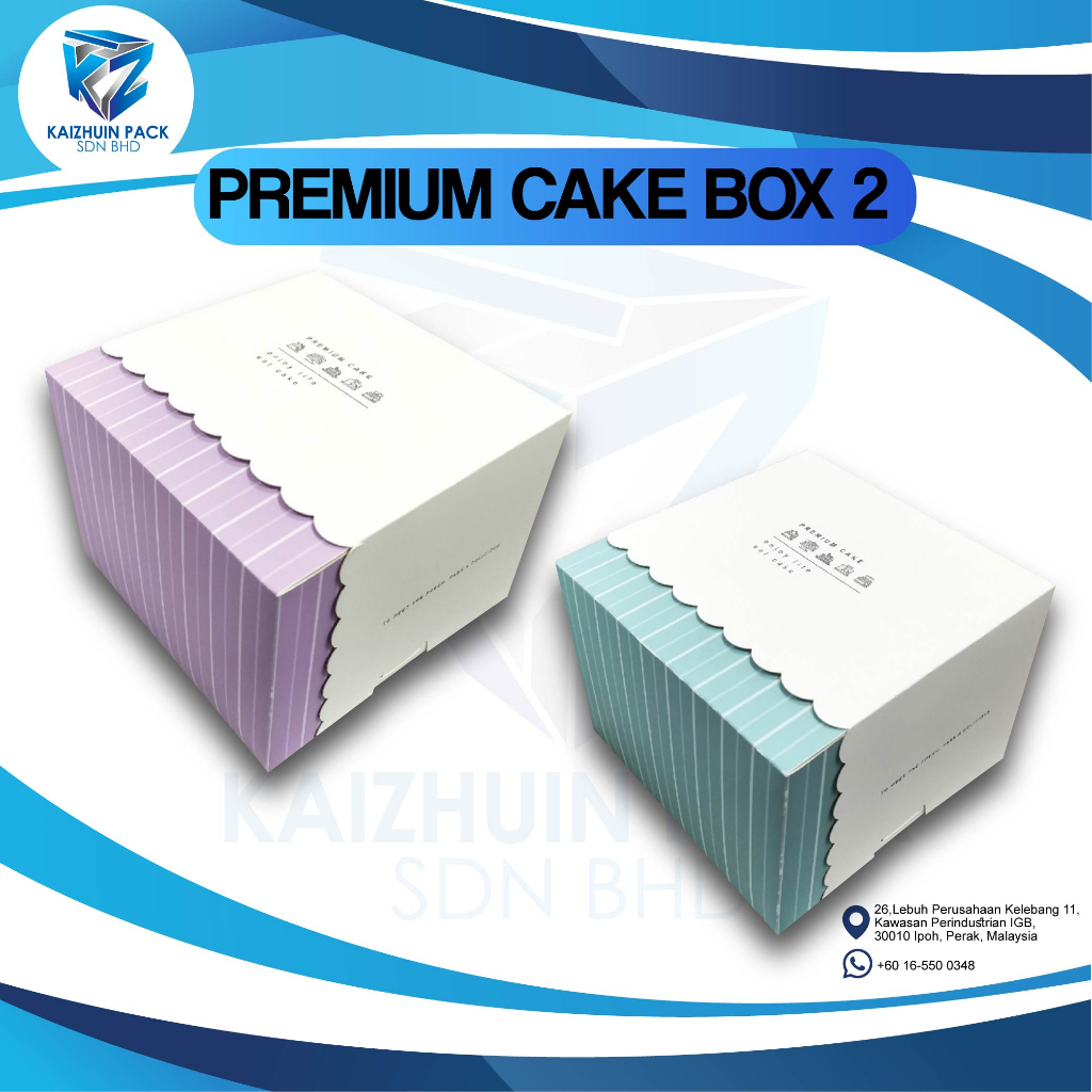 (50/100pcs) Premium Cake Box | Shopee Malaysia