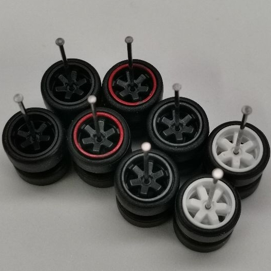 1/64 tayar getah te37 rubber wheels | Shopee Malaysia