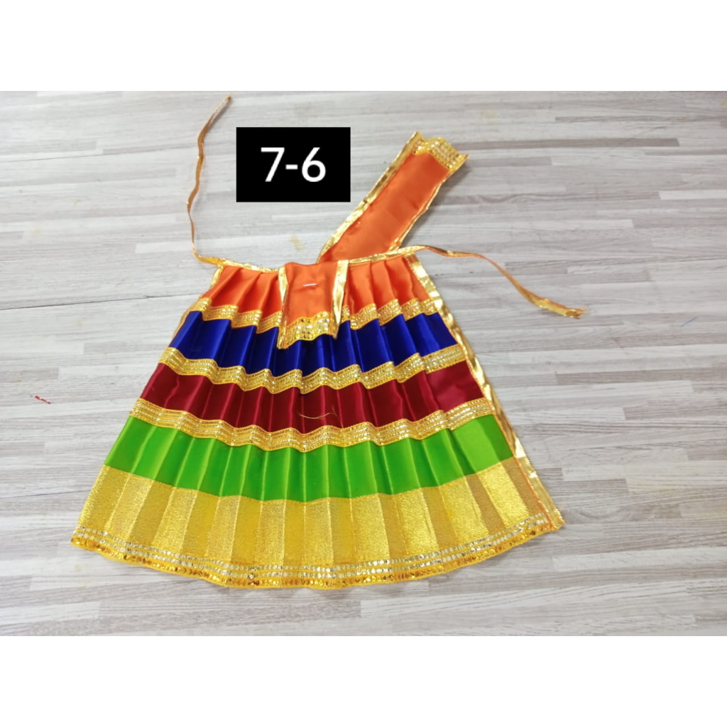 Handmade Pavadai for Amman/Durga goddess for pooja/seeru set | Shopee ...