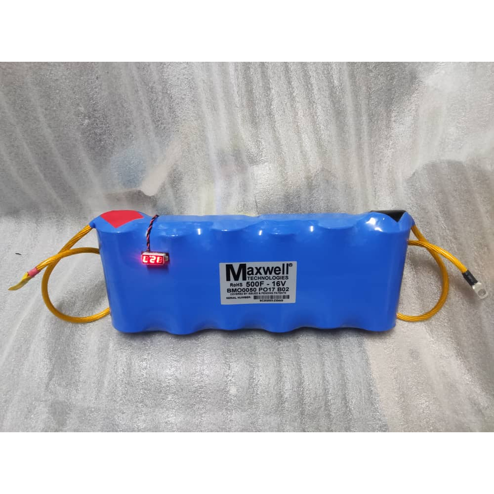 supercapacitor 500 farad +cable+Voltage display ,Super capacitor ...