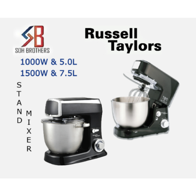 Russell Taylors SM-1000 / SM-1500 Stand Mixer 5.0L / 7.5L | Shopee Malaysia