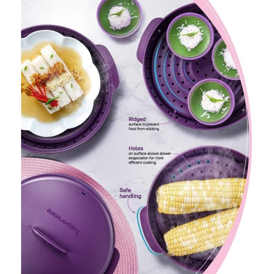 Steam It Tupperware Pengukus Makanan | Shopee Malaysia