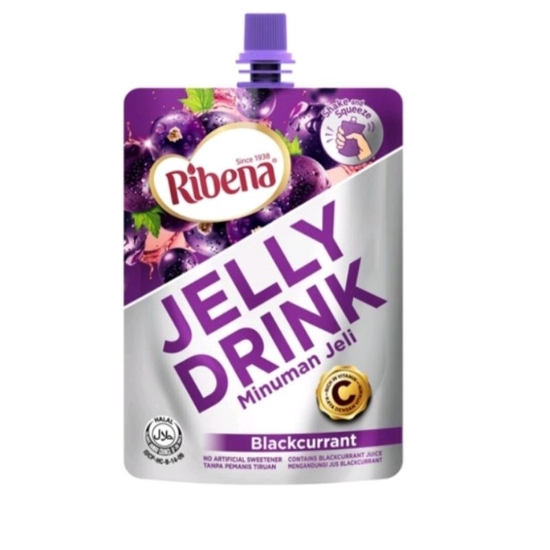 RIBENA Blackcurrant Jelly Drink Minuman Jeli 160ml Expiry 11/2024 | Shopee Malaysia