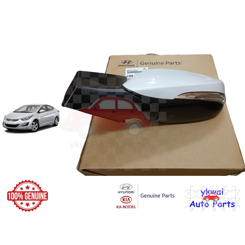 Genuine Hyundai Rear View Side Mirror ASSY for Hyundai Elantra MD (2012 ...