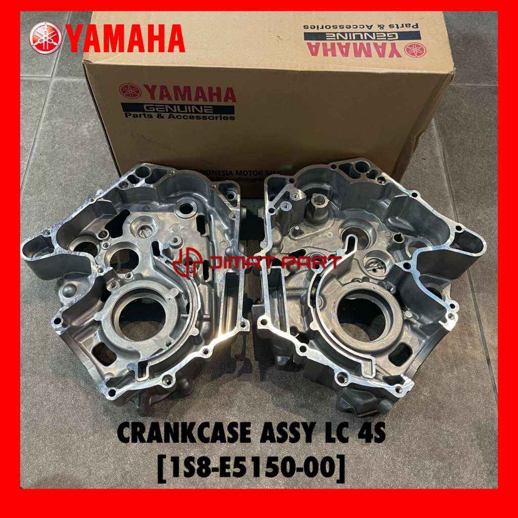 (SET) ORIGINAL YAMAHA LC135 4SPEED 4S CRANKCASE ASSY 1S8-E5150-00 ...