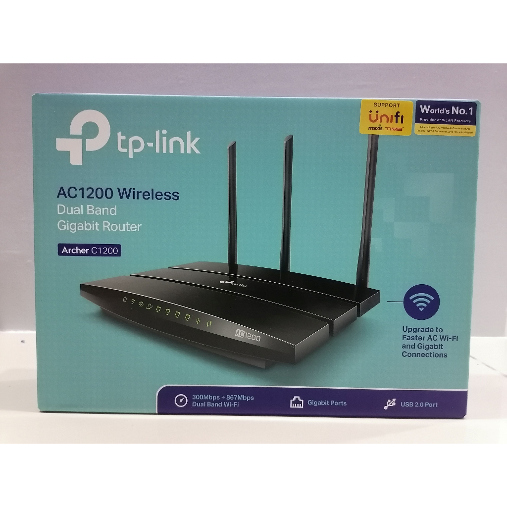 [USED] TP-Link AC1200 - Dual Band Gigabit Router | Shopee Malaysia