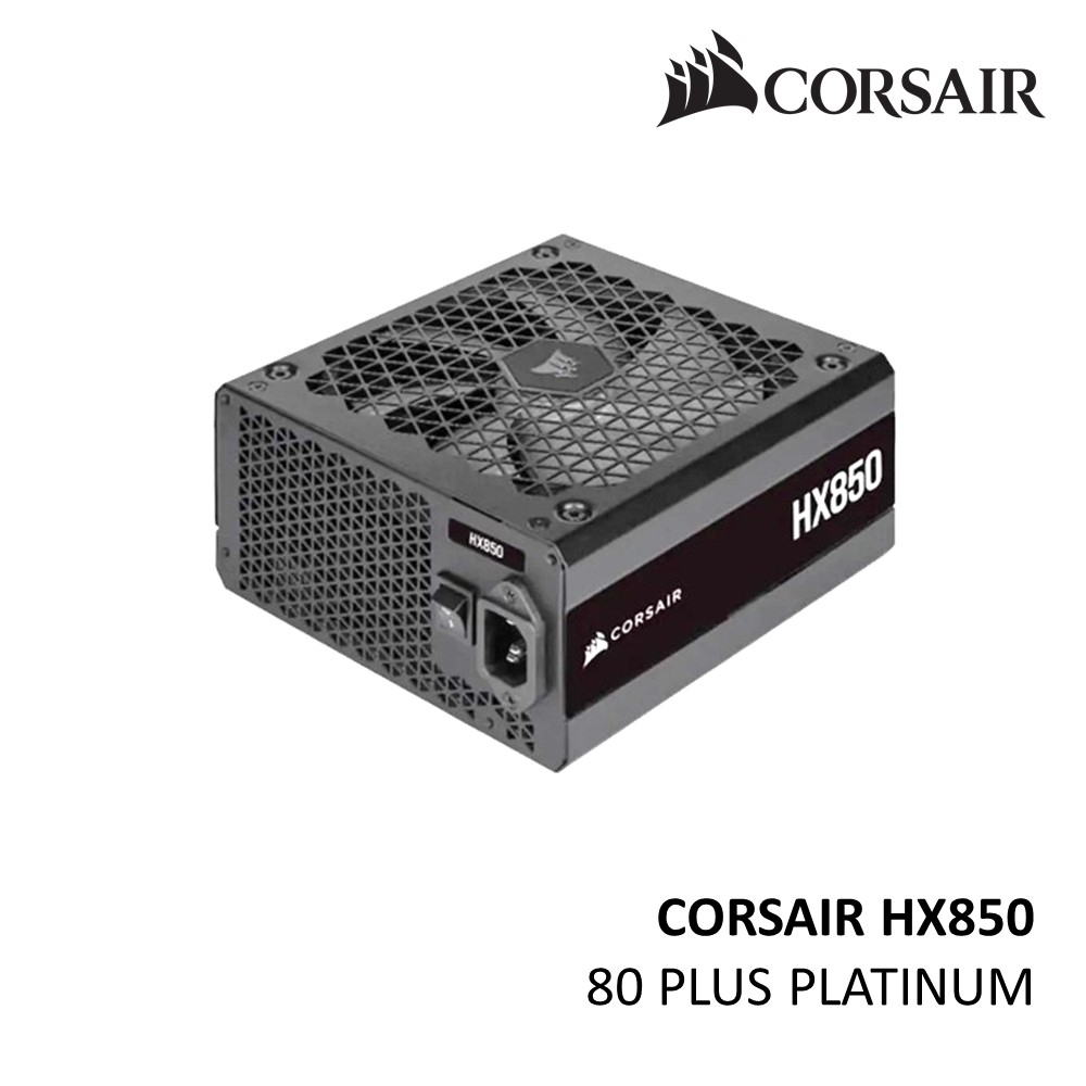 CORSAIR HX850 80 PLUS PLATINUM FULL MODULLAR POWER SUPPLY 850W (CP ...