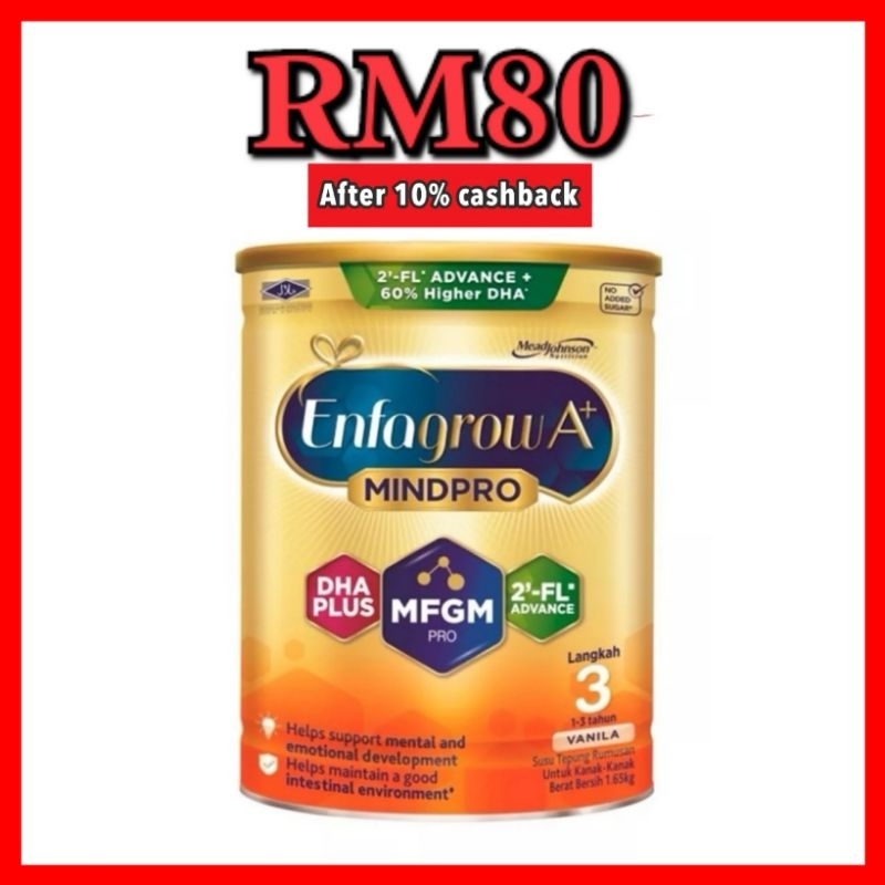 Enfagrow A+ Step 3 1.65kg vanilla / original 1.65kg / 1.7kg / 2.32kg ...