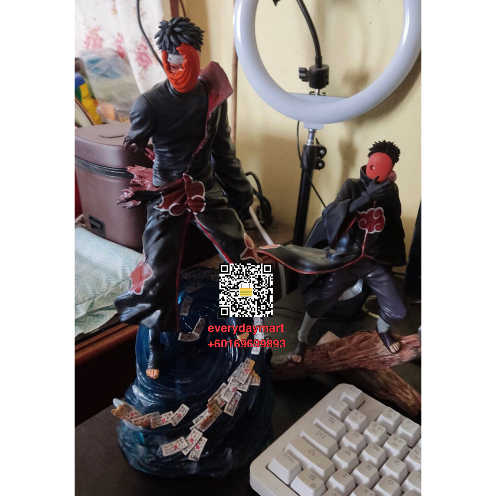 NARUTO💥OBITO UCHIHA BATTLE DAMAGED VERSION💥ACTION FIGURE TOYS STATUES🔥 ...