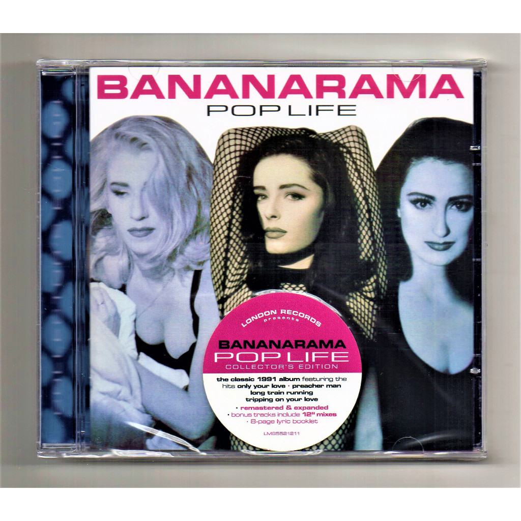 Bananarama - Pop Life ( Collectors Edition CD ) | Shopee Malaysia