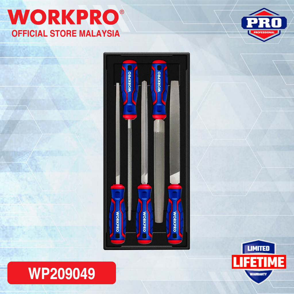 WORKPRO Drawer File Set (5 Pcs/200mm) | Shopee Malaysia