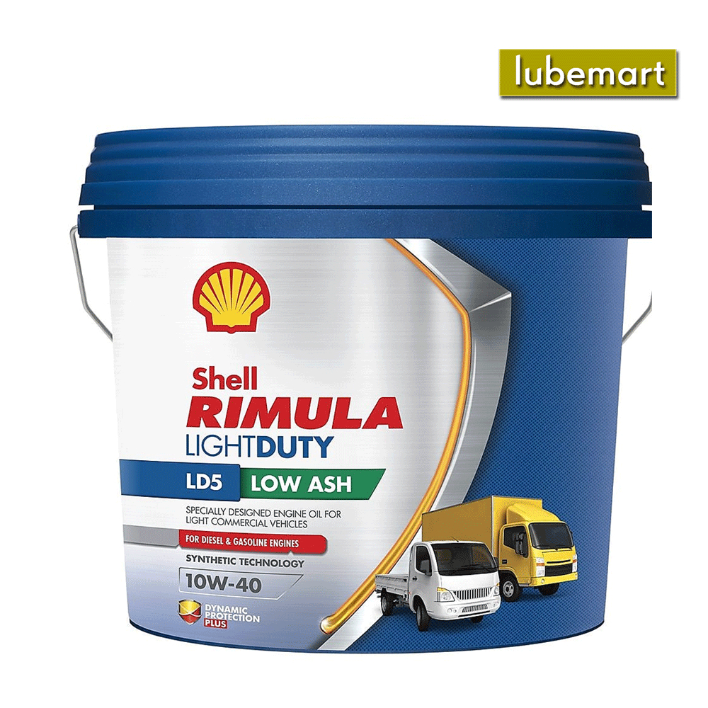 Shell Rimula LD5 10W-40 / Rimula Light Duty LD5 10W40 7.5 Liter ...