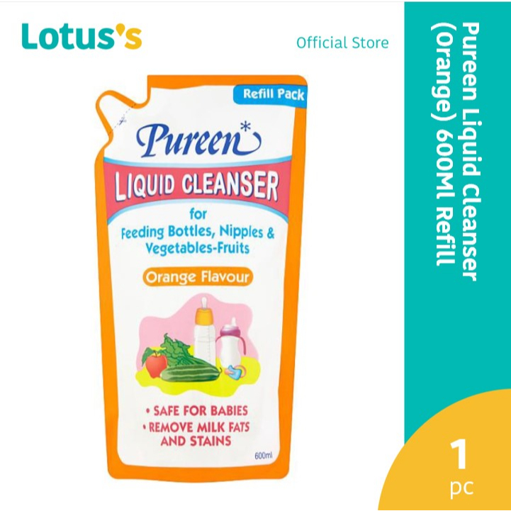 Pureen Liquid Cleanser (Orange) 600Ml Refill | Shopee Malaysia