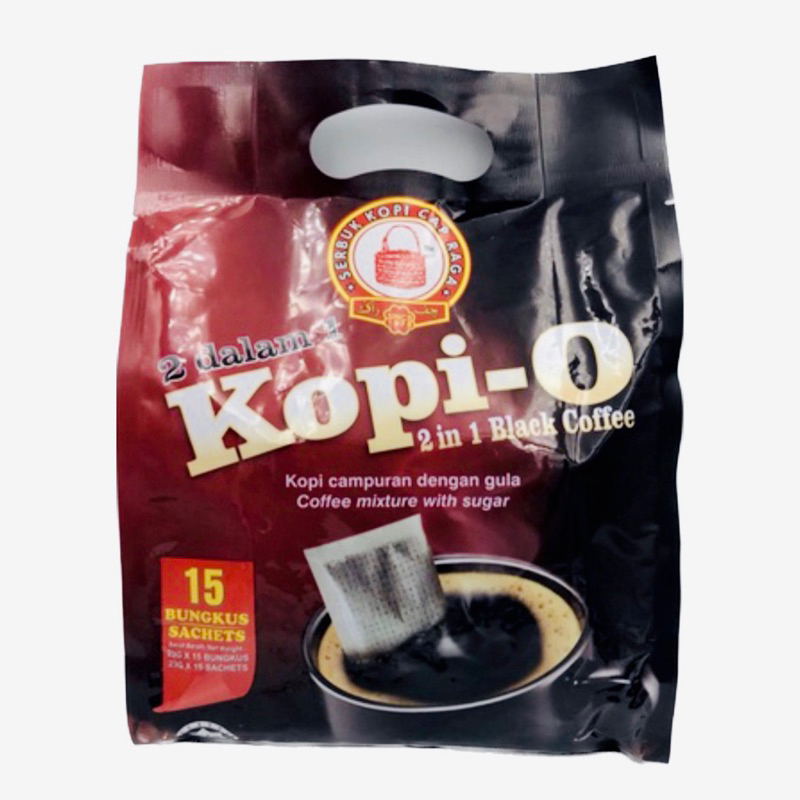 Kopi Cap Raga 2 in 1 | Kopi-O Uncang [23g x 15 sachets] | Shopee Malaysia