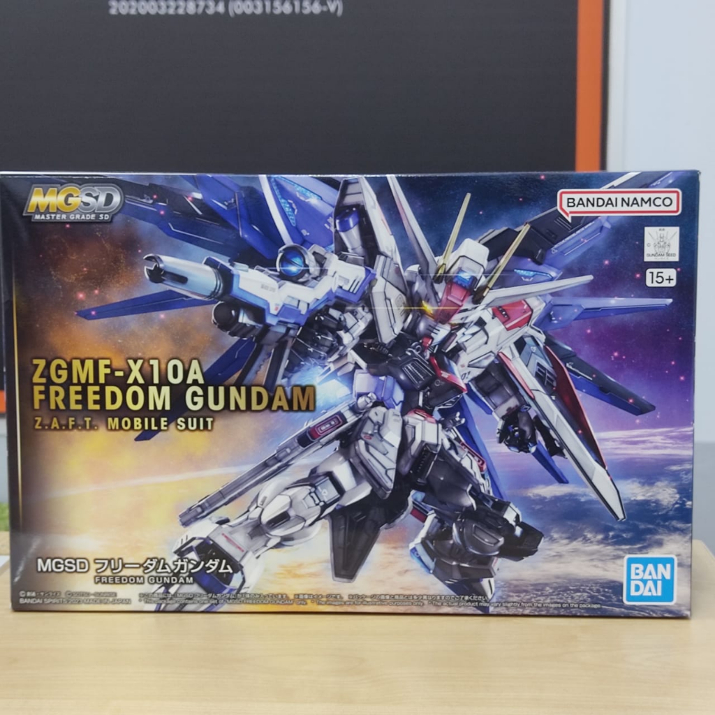 [Ready Stock] Bandai MGSD/Master Grade SD Freedom Gundam | Shopee Malaysia